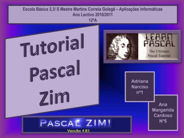 Lógica de programação pascal