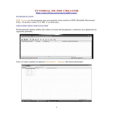 Tutorial pdf creator | PDF