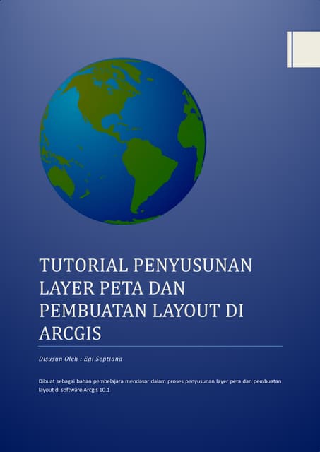 Pedoman Layout Peta Sesuai SNI - Indonesia National Standar of Mapping ...