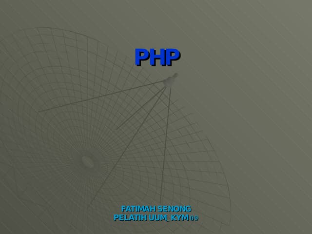 Tutorial Php | PPT Tutorial Php | PPT