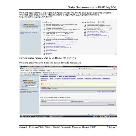 Tutorial php mysql | PDF
