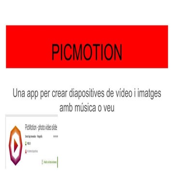 Tutorial Picmotion | PDF