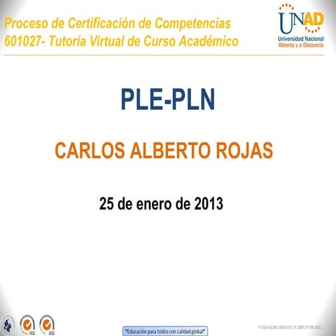 Tutorial 2 ple y pln 2 | PPT