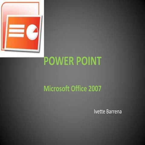 Tutorial power point | PPTX