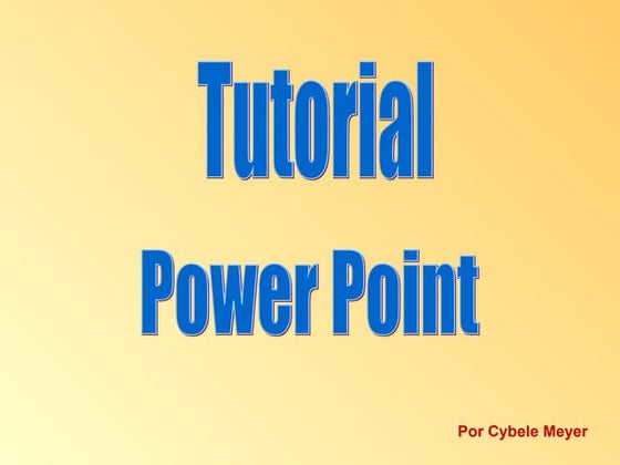 Tutorial Slide Share | PPT