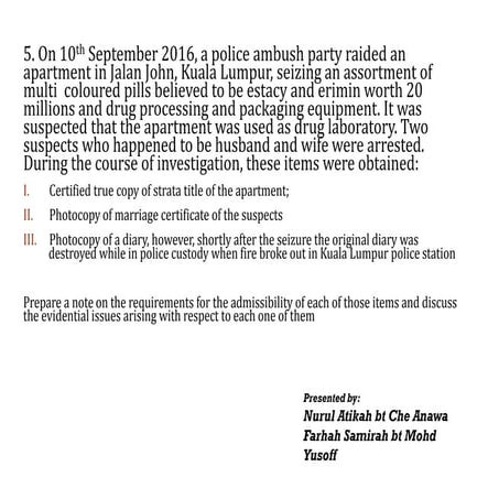 Tutorial presentation quest 5 | PPTX | Crime & Harmful Acts to Individuals, Society & Human ...