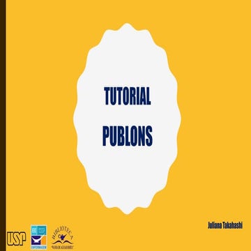 Tutorial Publons - Web of Science | PDF