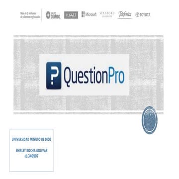 Tutorial questionpro | PPTX