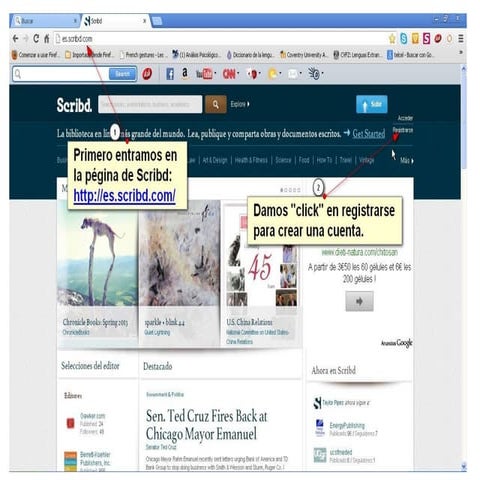 Tutorial scribd | PPT