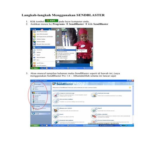 Tutorial Sendblaster | PDF