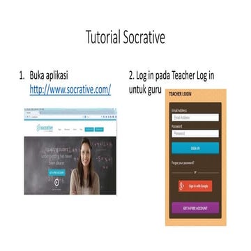 Tutorial socrative | PPTX