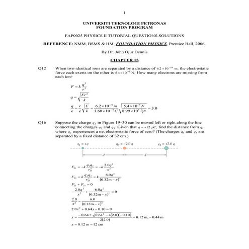 Tutorial Solutions 2010 Pdf