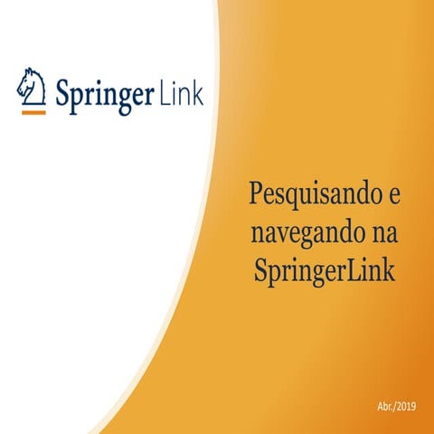 Tutorial SpringerLink | PDF