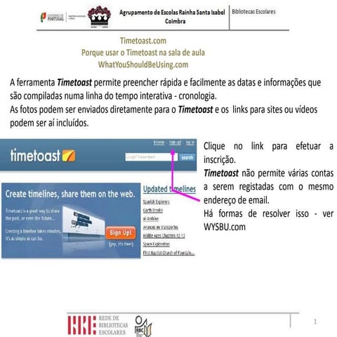 Tutorial timetoast | PPT