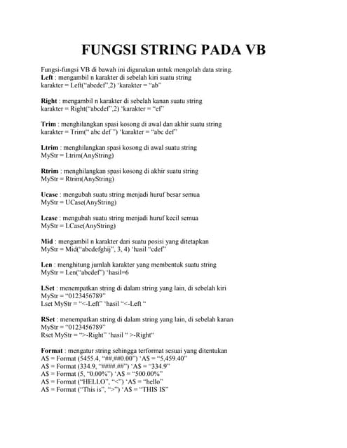 Tutorial visual basic | PDF Tutorial visual basic | PDF