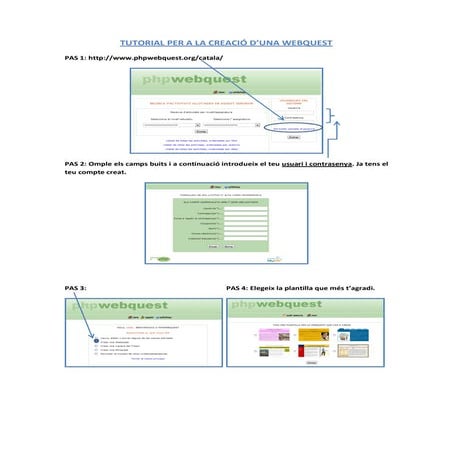 Tutorial webquest | PDF