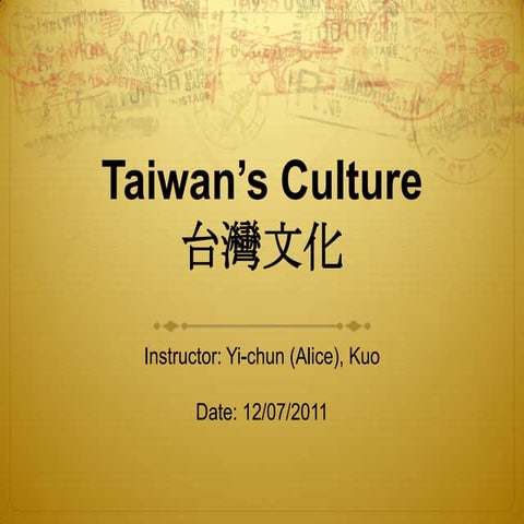 Taiwan | PPT