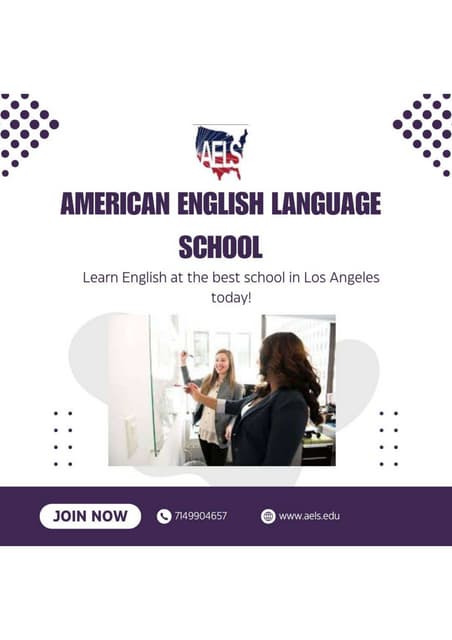 American English Language School in Los Angeles | PDF