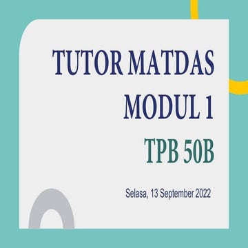 Tutor Matdas Modul 1.pdf