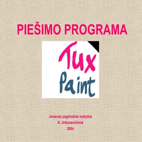 Tux Paint | PPS