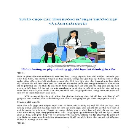 Tuyen chon-150-tinh-huong-su-pham-thuong-gap-va-cach-giai-quyet | PDF