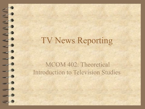 Tv news script formats & sample scripts | DOC | Television | Entertainment