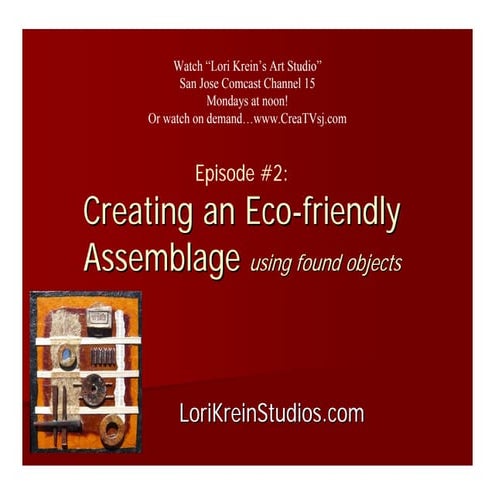 Tv #2 How To Create An Eco Friendly Assemblage | PDF