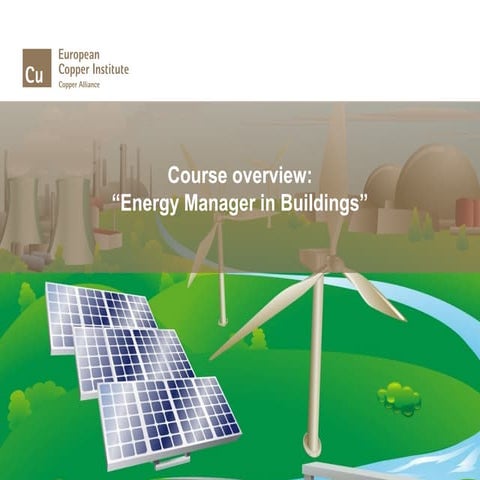 Energy Management in Buildings - Free e-Learning Course | PPTX