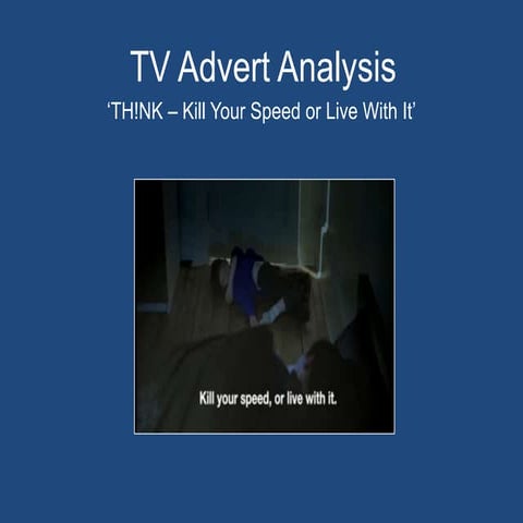 4 tv advert analysis | DOCX