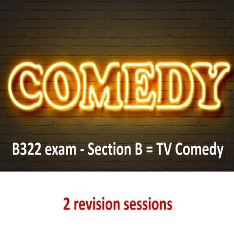 Tv comedy 1 | PPT