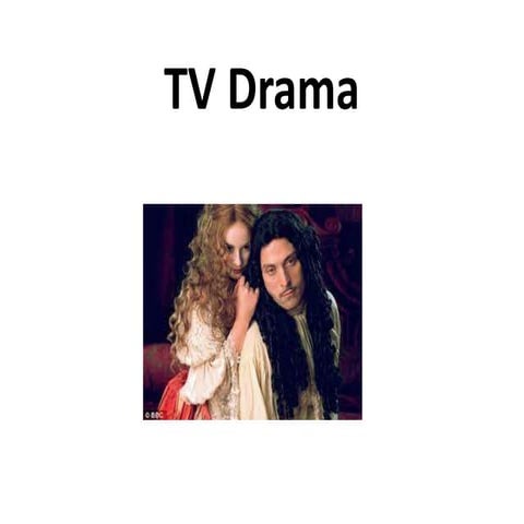 TV Drama & Sub-genres | PPTX