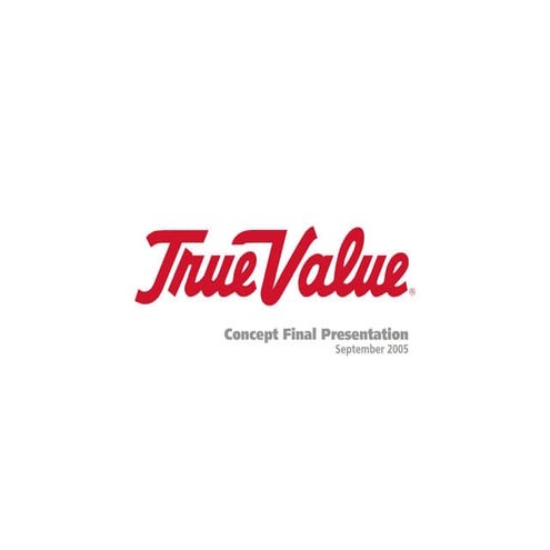 True Value Home and Hardware | PDF