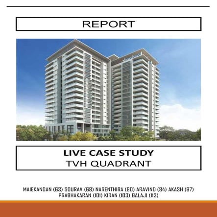 TVH quadrant adyar report | PDF