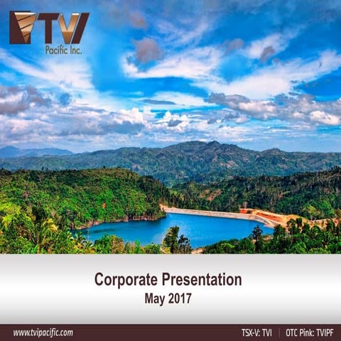Tvi corporate presentation may 2017 v3 | PDF