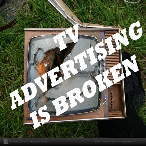 TV Advertising Is Broken | PPT