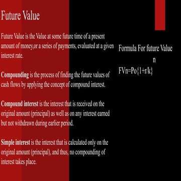 Tvm future value and annuity | PPT