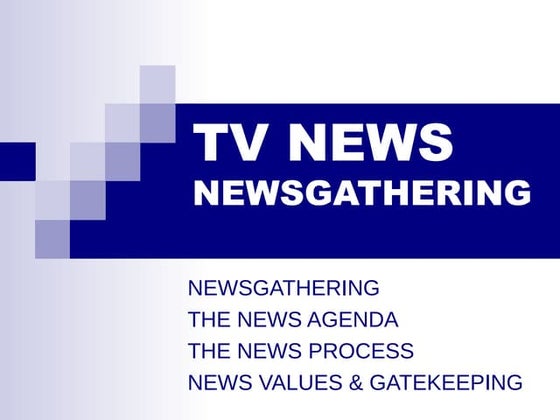 The news production process | PPT