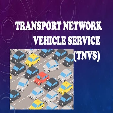 TVNS-TRANSPO-REPORT TRANSPO-REPORT TRANSPO-REPORT | PPTX