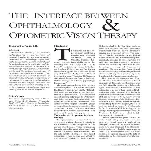 History of optometry | PPTX