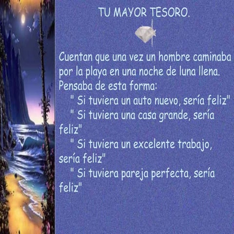 Tu mayor tesoro | PPT