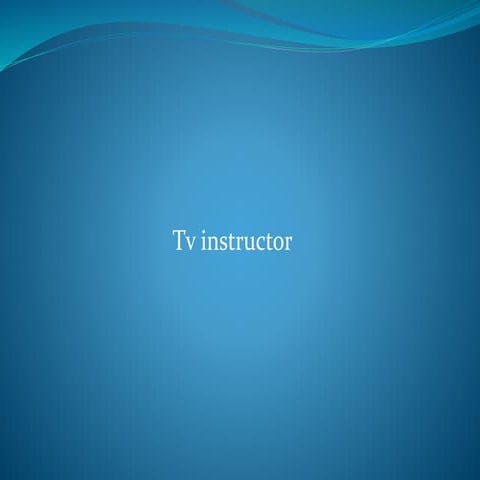 Tv production | PPTX