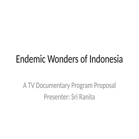 TV_Program_Endemic_Animals_Indonesia.pptx