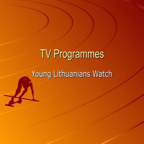 Tv programmes | PPT