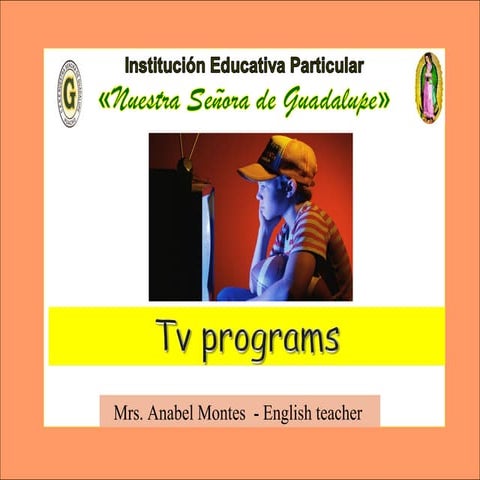 Tv programs 4° a | PPT