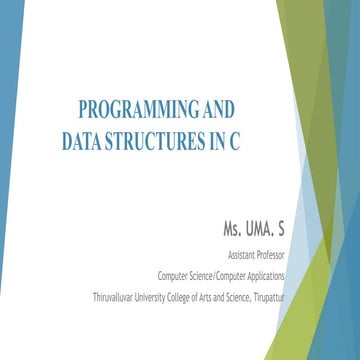Data Structures Unit I Introduction Data Types Ppt
