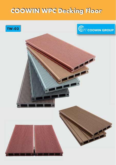 COOWIN Outdoor WPC Wall Cladding Catelog | PDF