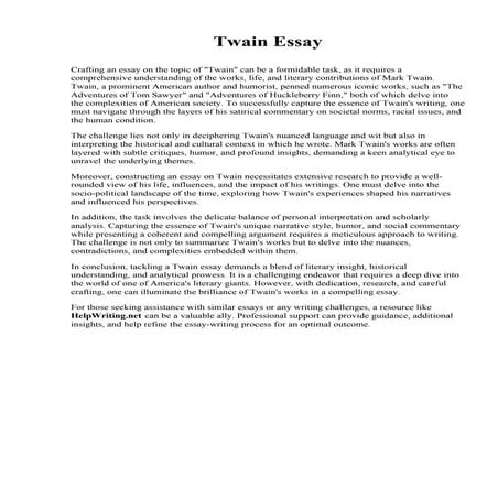 Editorial Essay Sample. University of Denver | PDF
