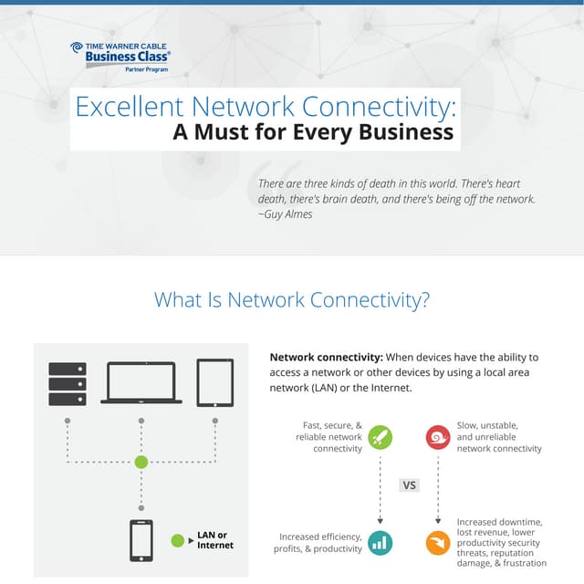 Excellent Network Connectivity: A Must for Every Business | PDF
