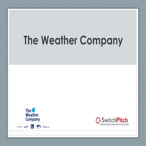 The Weather Channel | PPT