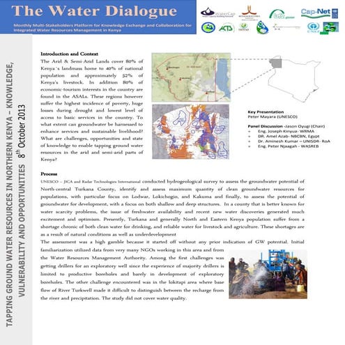 Water dialogue | PPTX